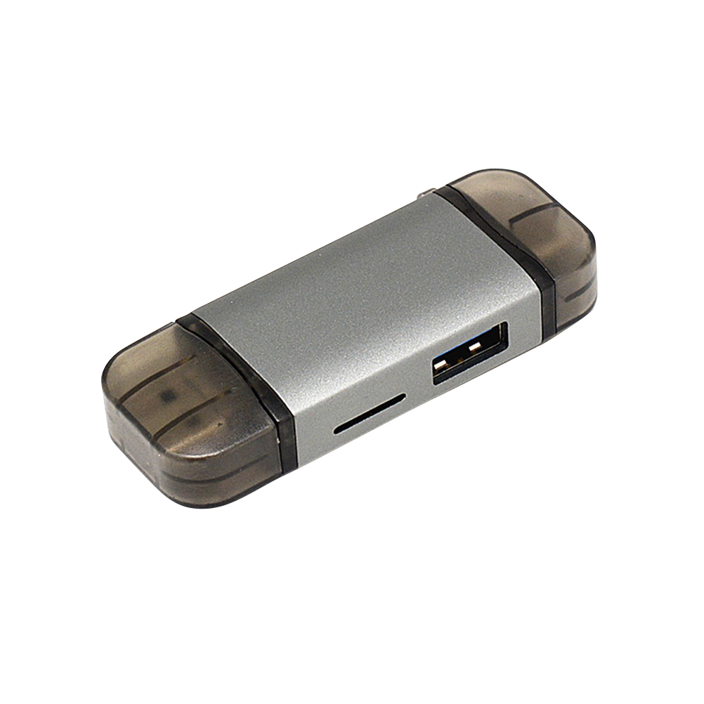 Multifunction 6 in 1 Type-c OTG Reader SD TF USB Port for Computer ...