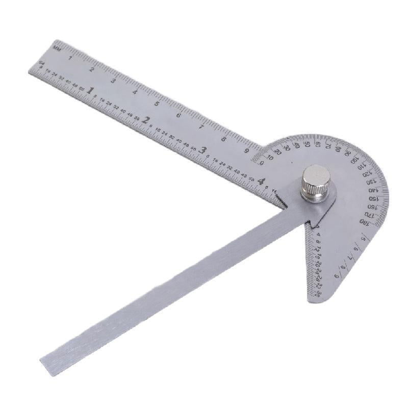 Multifunction 9cm Protractor with Double Unit Scale Measuring Tool for ...