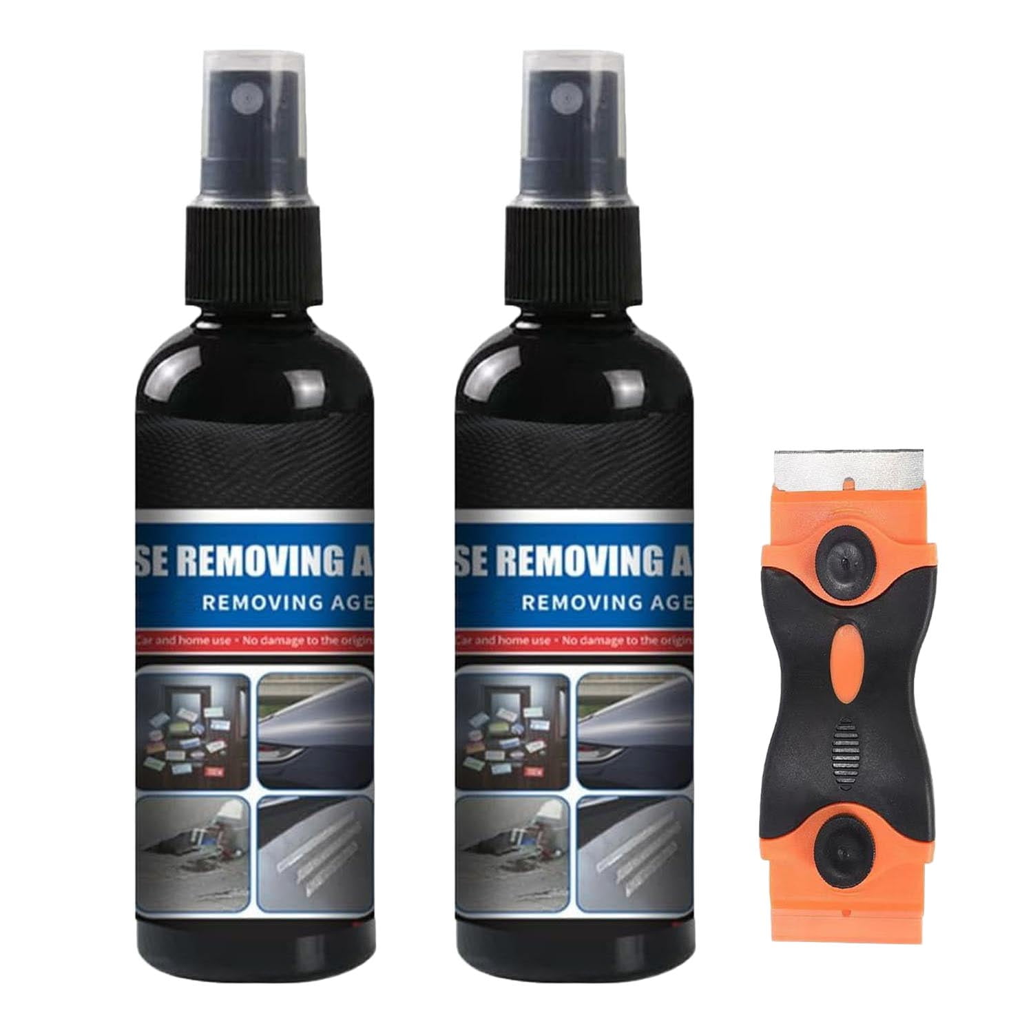 Multifunction Adhesive Remover Spray for Car, 100 ML Sticker Remover ...