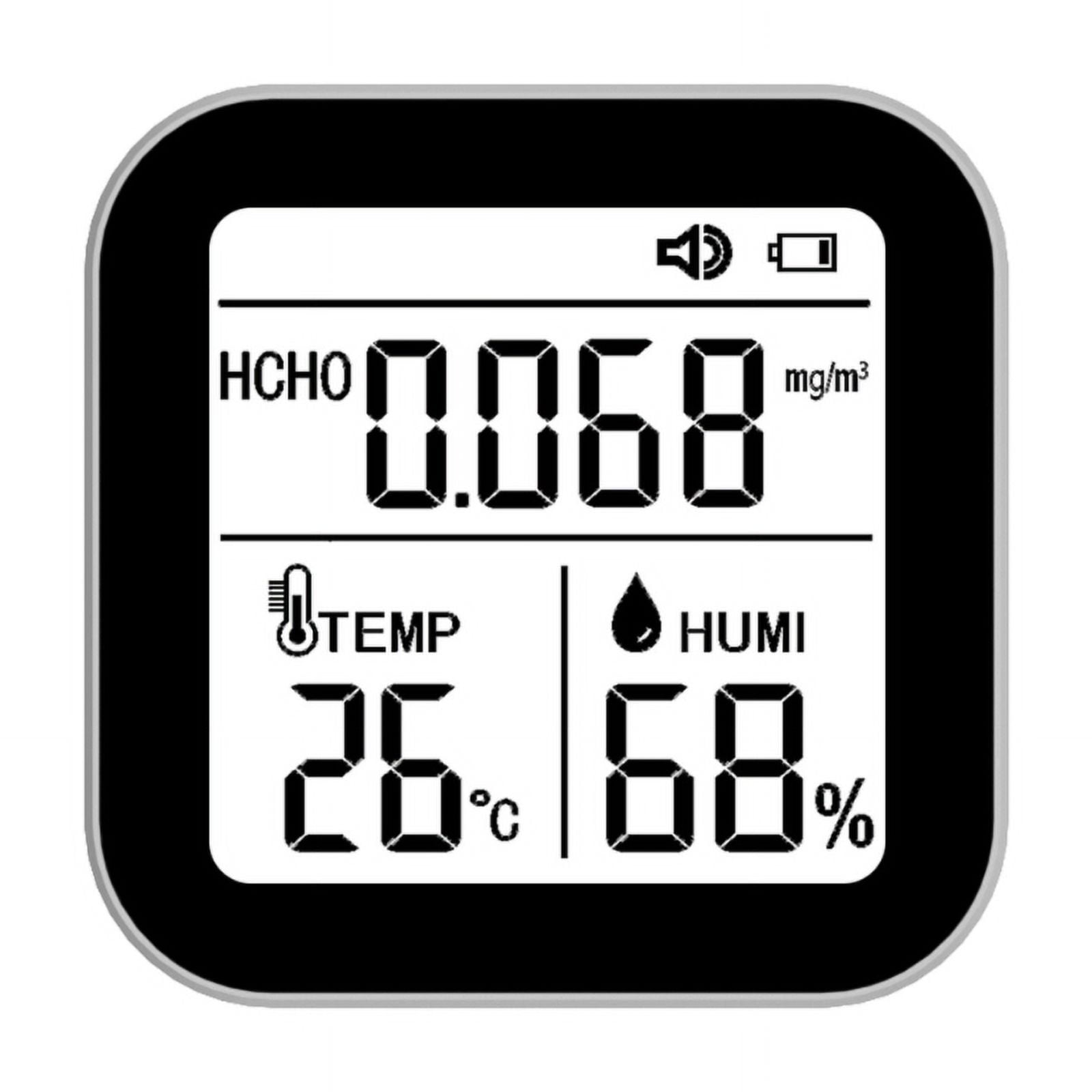 Multifunction Air Quality Detectors HCHO Temperature Humidity ...
