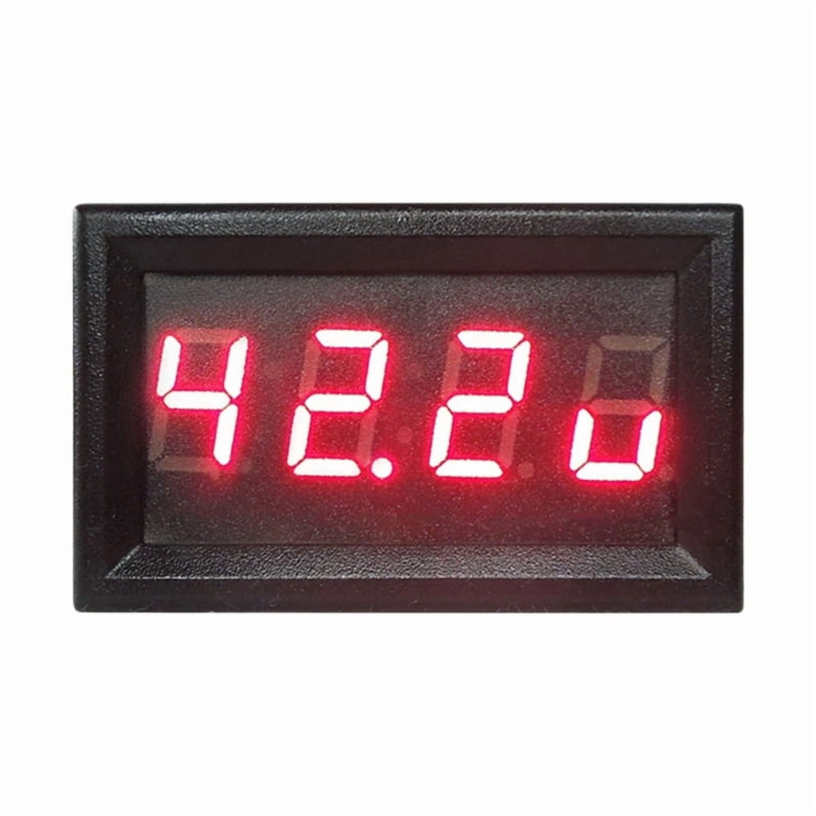 Multifunction Automotive Voltage Meter With External Temperature Probes ...