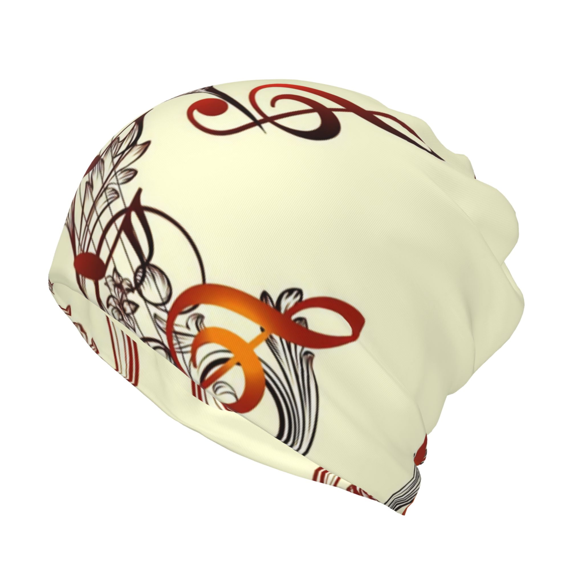 Multifunction Beanie Hats Flying Bird And Music Notes Clef Five Line ...