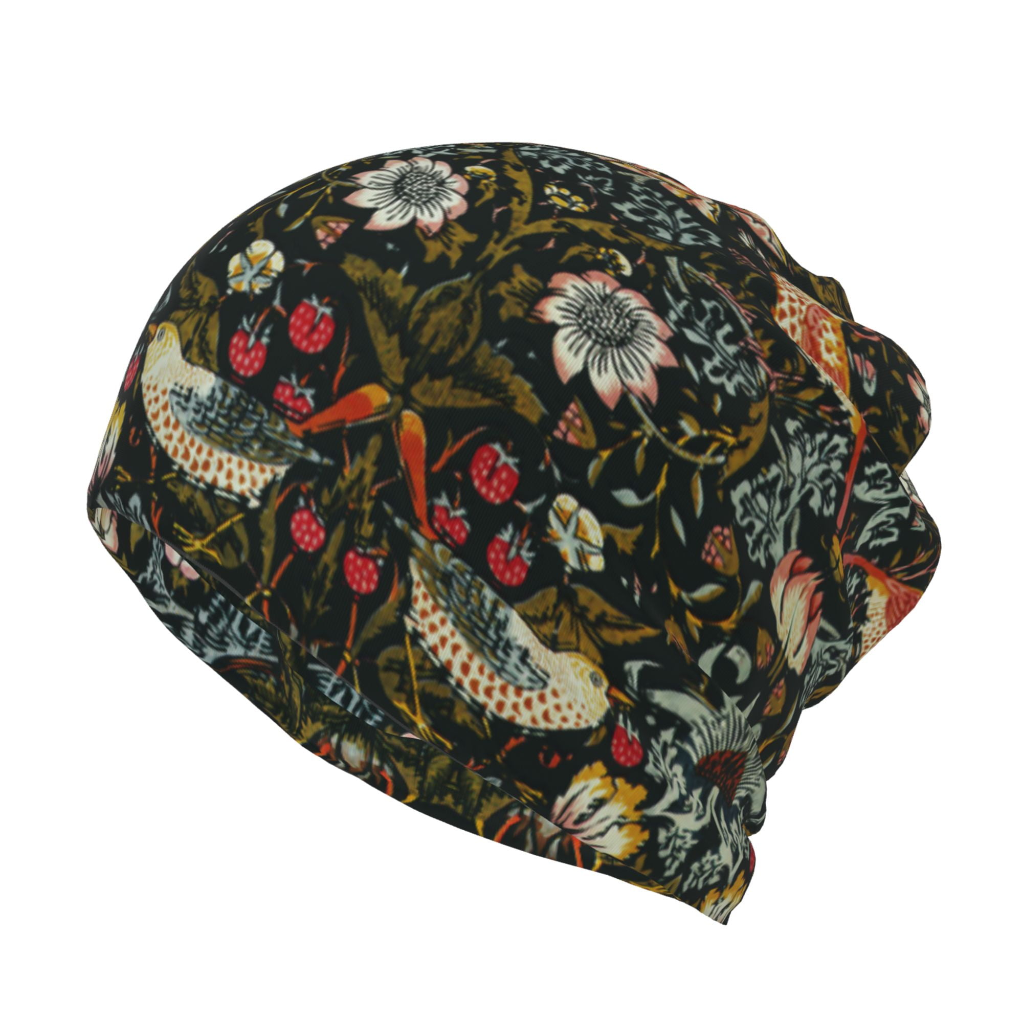 Multifunction Beanie Hats The Strawberry Thief Of William Morris ...