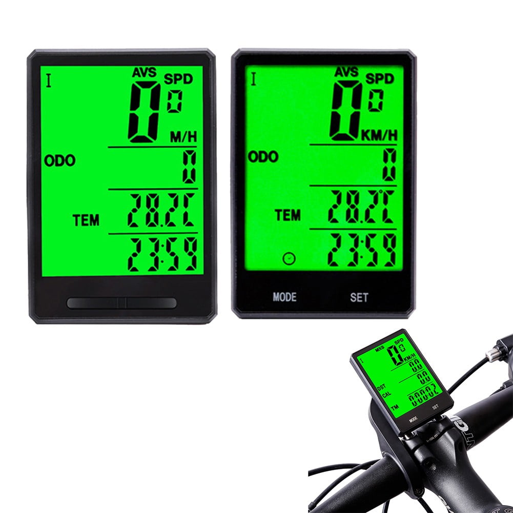 Multifunction Bike Computer Bicycle Computer 2.8 Inch Large Screen ...