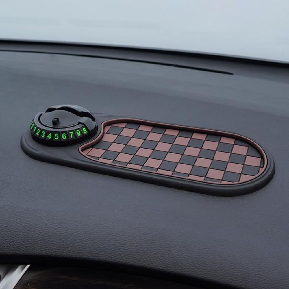 Multifunction Car Anti-Slip Mat Auto Universal Phone Holder, Rotatable ...