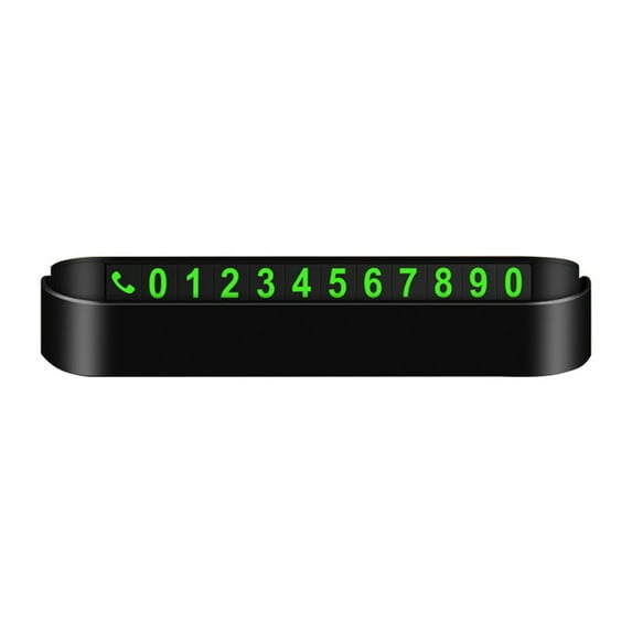 Multifunction Car Parking Number Stand with Fluorescent Night Display ...