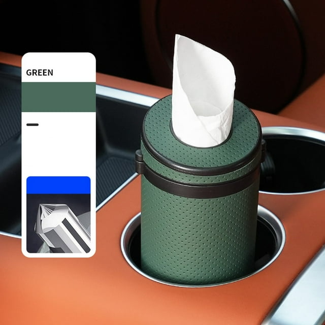 Multifunction Car Tissue Box Auto Round Paper Tube Safety Broken glass ...