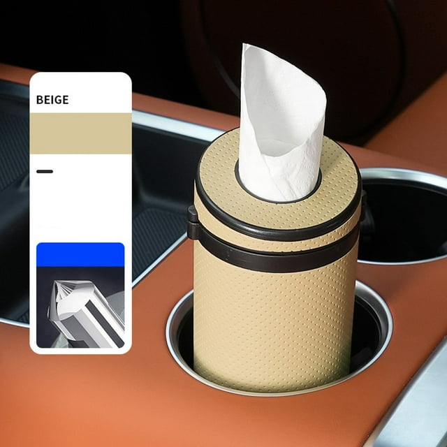 Multifunction Car Tissue Box Auto Round Paper Tube Safety Broken glass ...