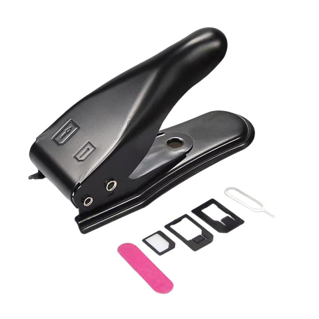 Multifunction Card Cutter Card Cutting Tool with Ejection Pin and Adapter Easy to Operate Card ...