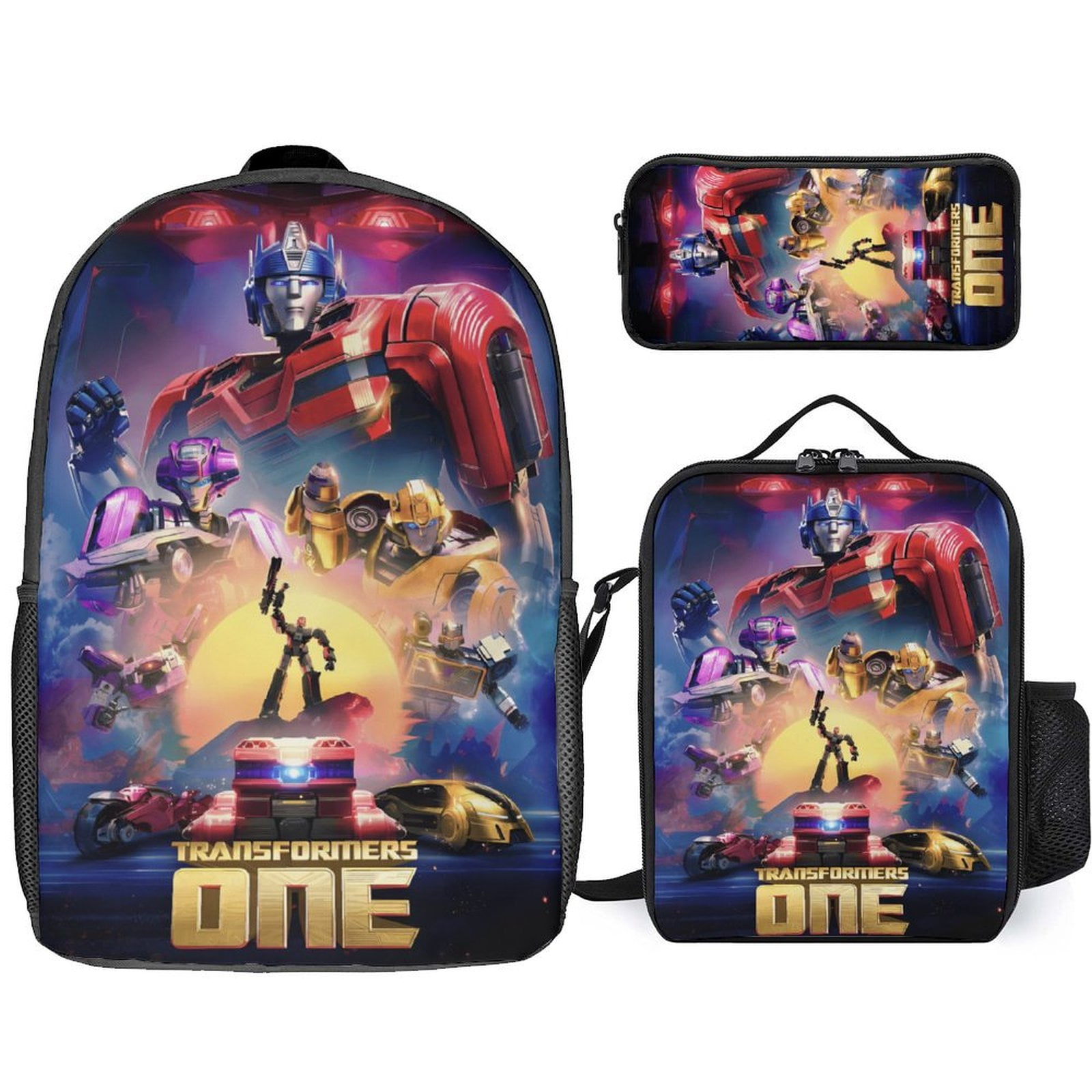 Multifunction Casual 3 in 1 Sports Backpack Set Transformers Bookbag ...