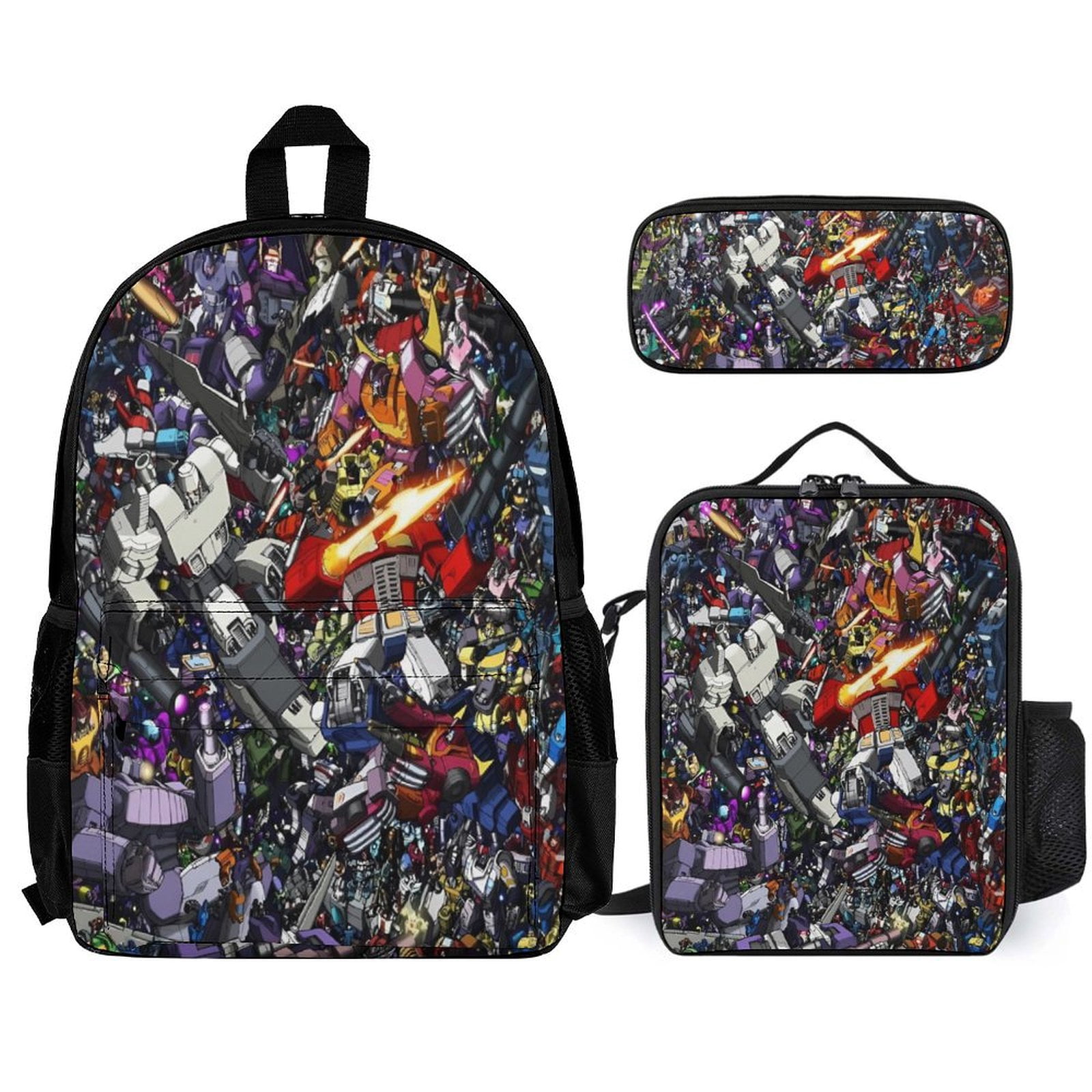 Multifunction Casual 3 in 1 Sports Backpack Set Transformers Bookbag ...