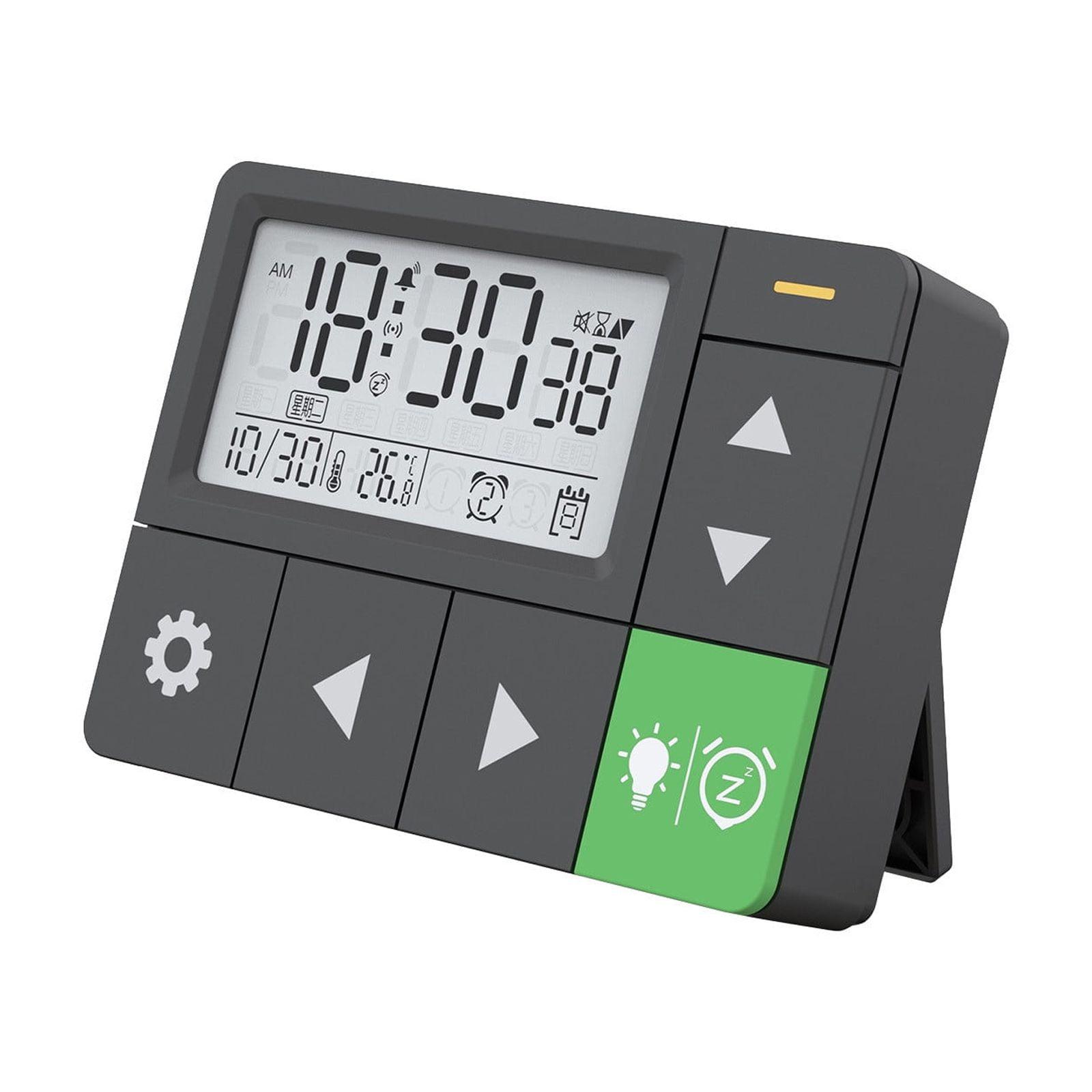 Multifunction Clock Multifunction Timer Desk Clock Large Display Silent ...