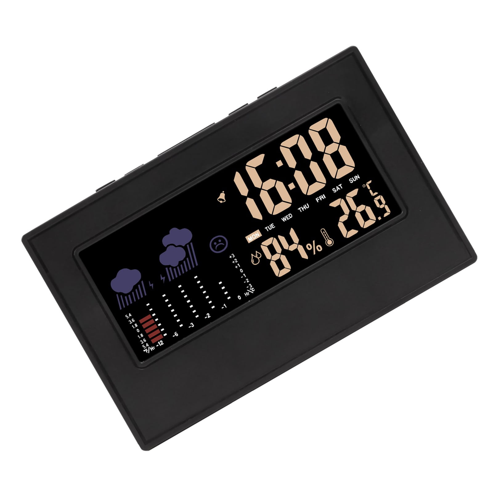 Multifunction Color Screen Weather Stations Calendar Clock With ...