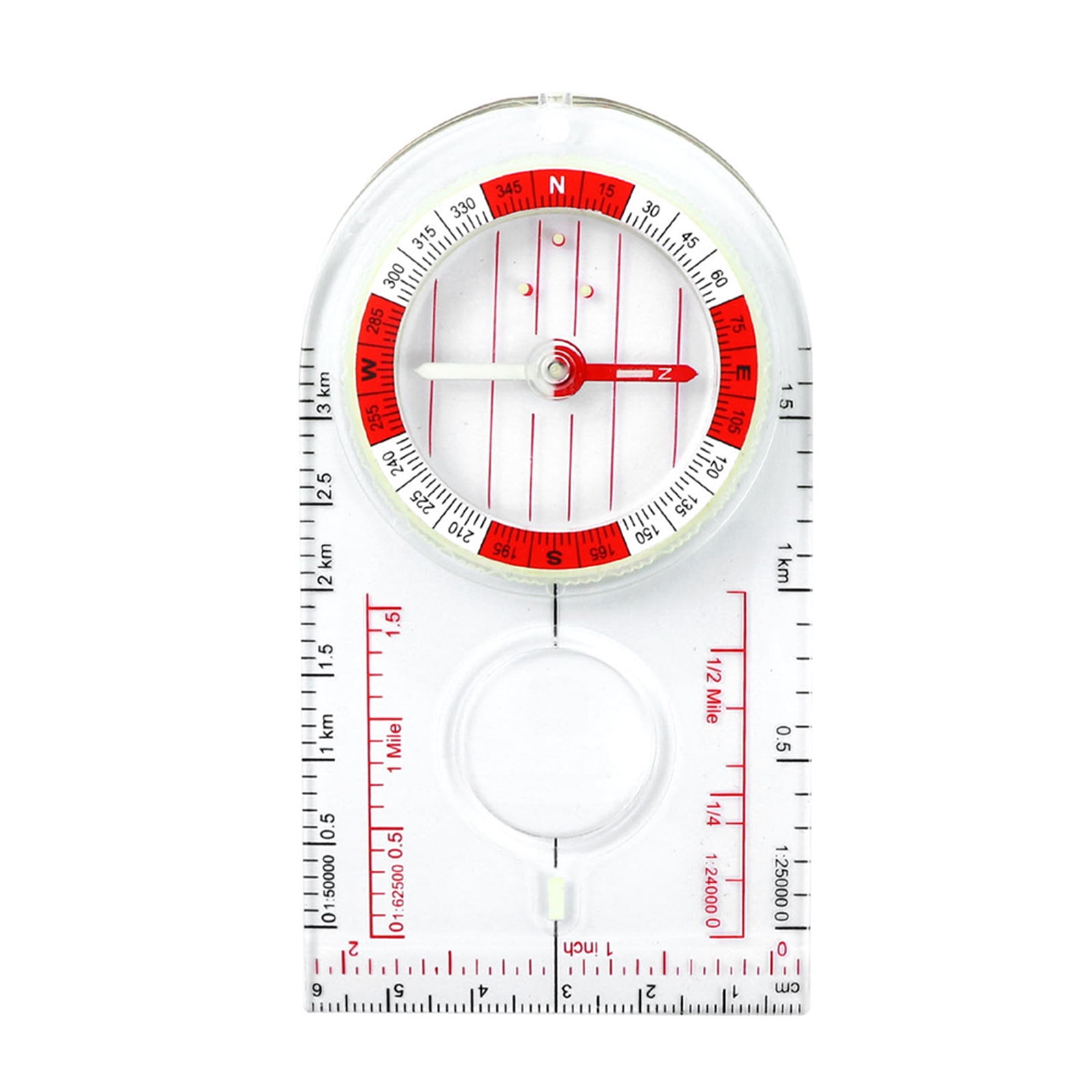 Multifunction Compasses Ruler Map Reading Backpacking Camping ...