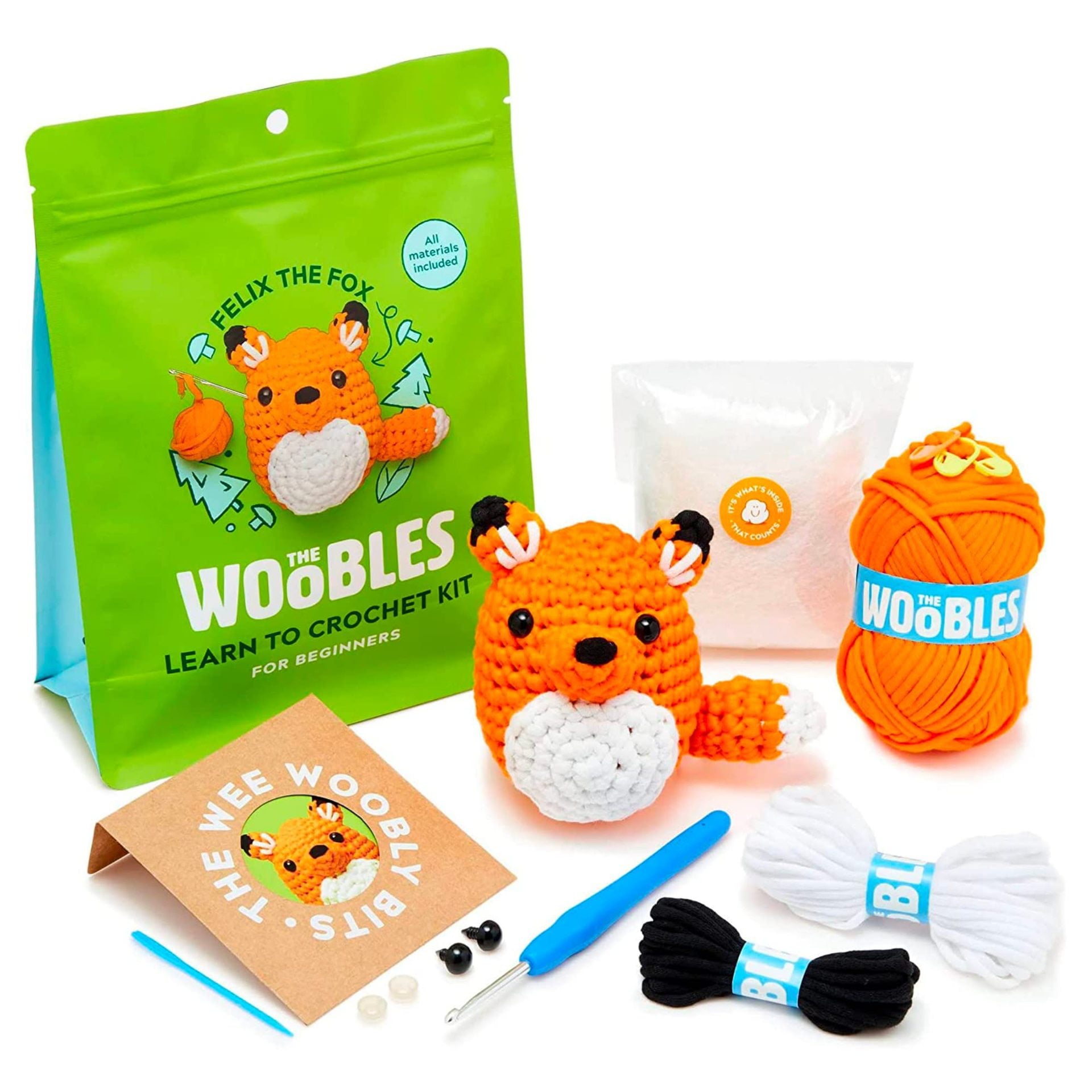 Multifunction Crochet Stuffed Animal Kit With Crochet Hooks Handmade ...