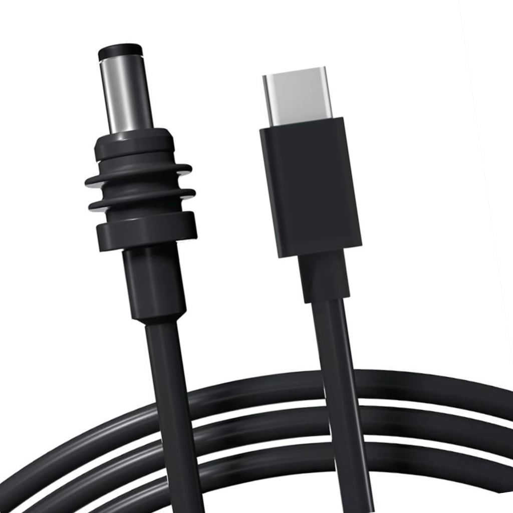 Multifunction DC5.5mm x 2.1mm To Type C Charging Cord 100W USB C ...
