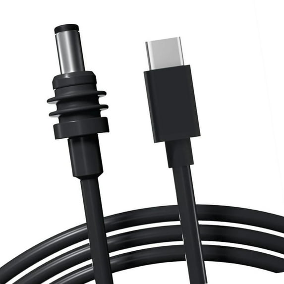 Multifunction DC5.5mm x 2.1mm To Type C Charging Cord 100W USB C ...