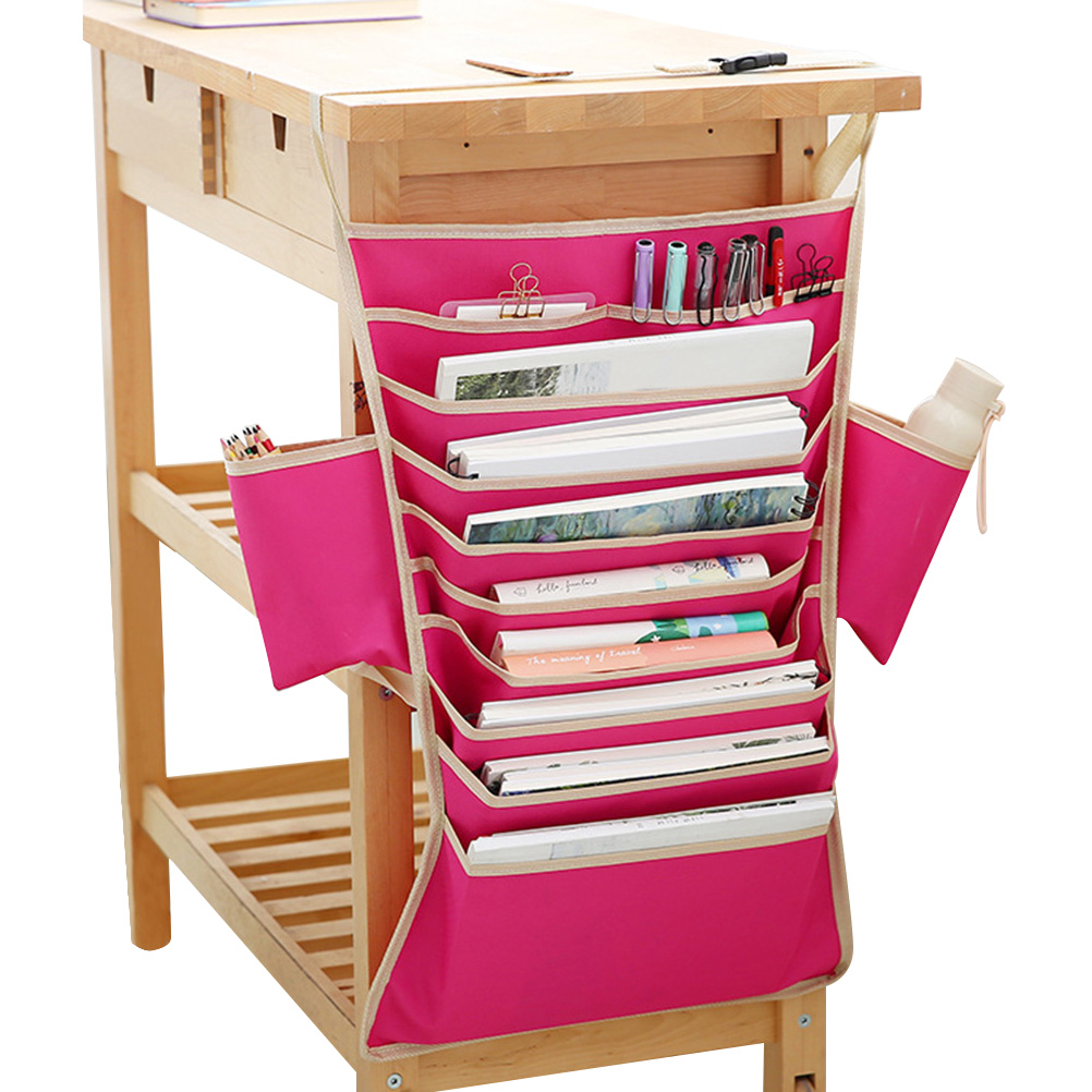 Multifunction Desk Hanging Bag Student Books Organizer Adjustable ...