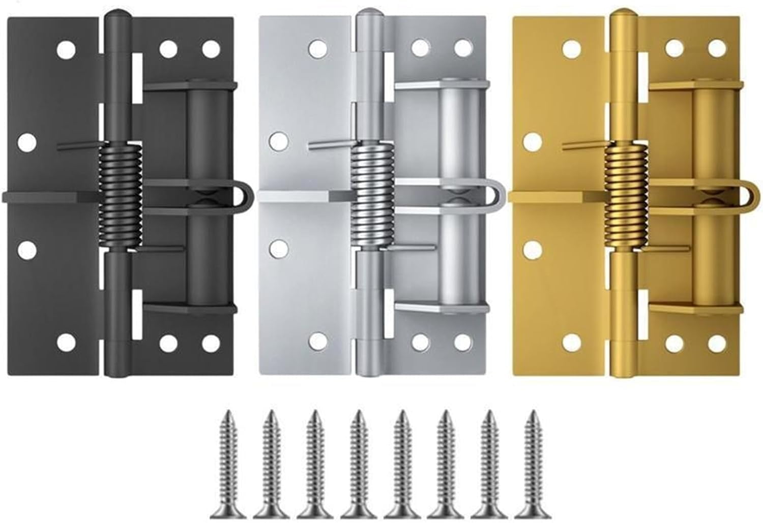 Multifunction Detachable Gate Hinges Spring Self-aligning Door Hinges ...