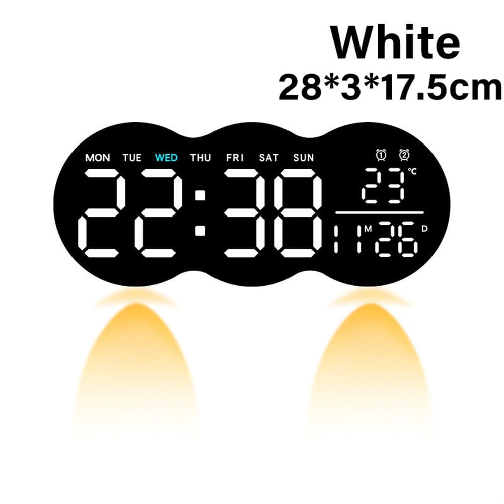 Multifunction Digital Clock with Ambient Light Countdown Dual Alarm ...