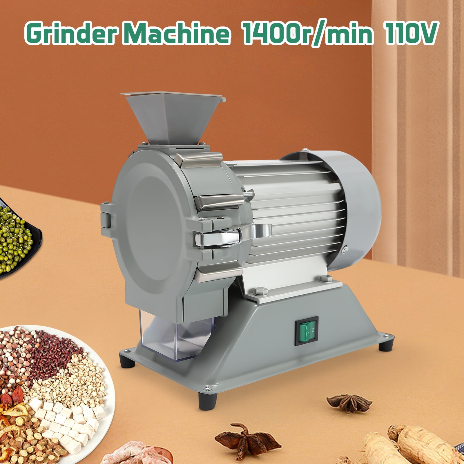 Multifunction Electric Food Grinder, 200W Power, 1400r/m Speed, 10 ...