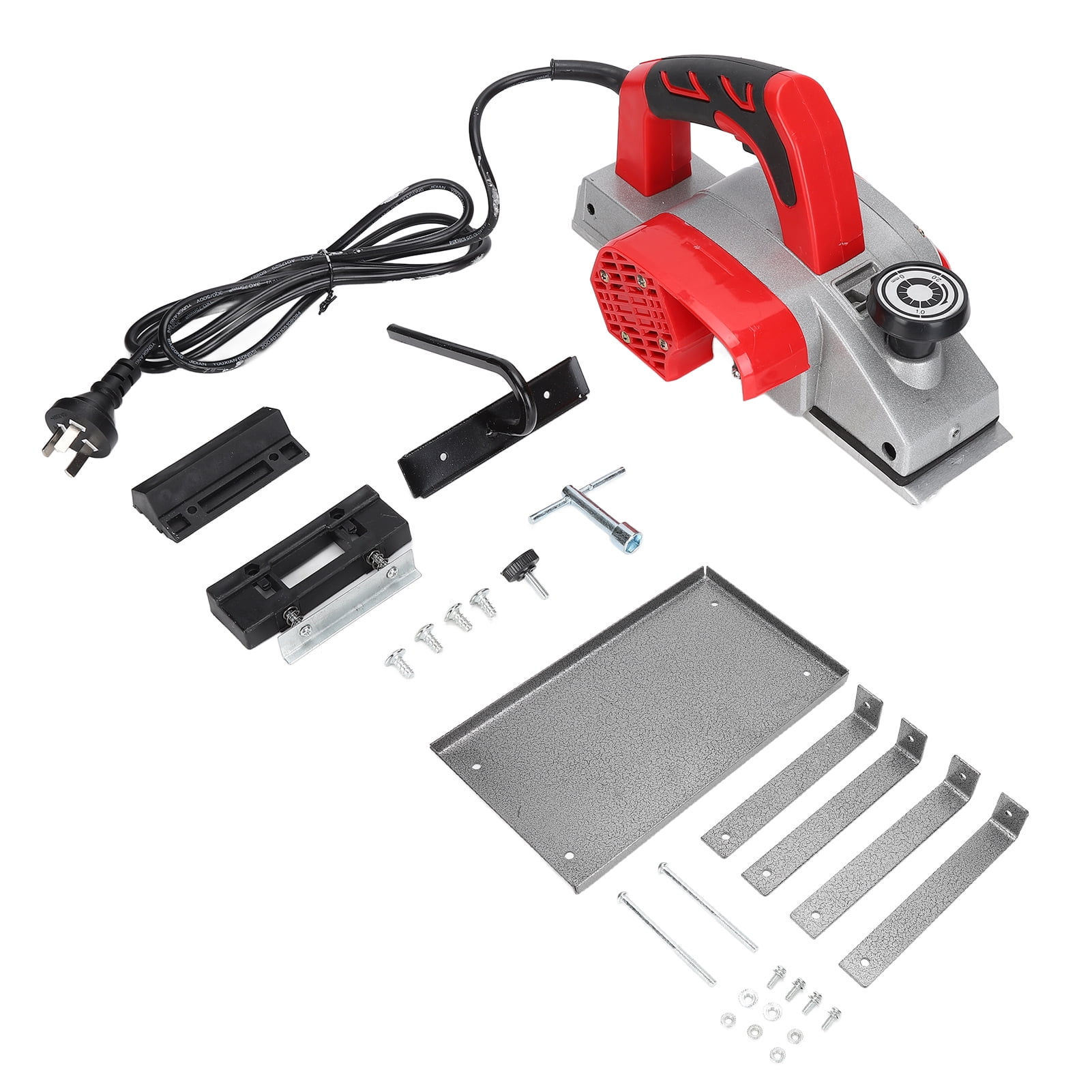 Multifunction Electric Planer Set with Flip Planer Stand Depth ...