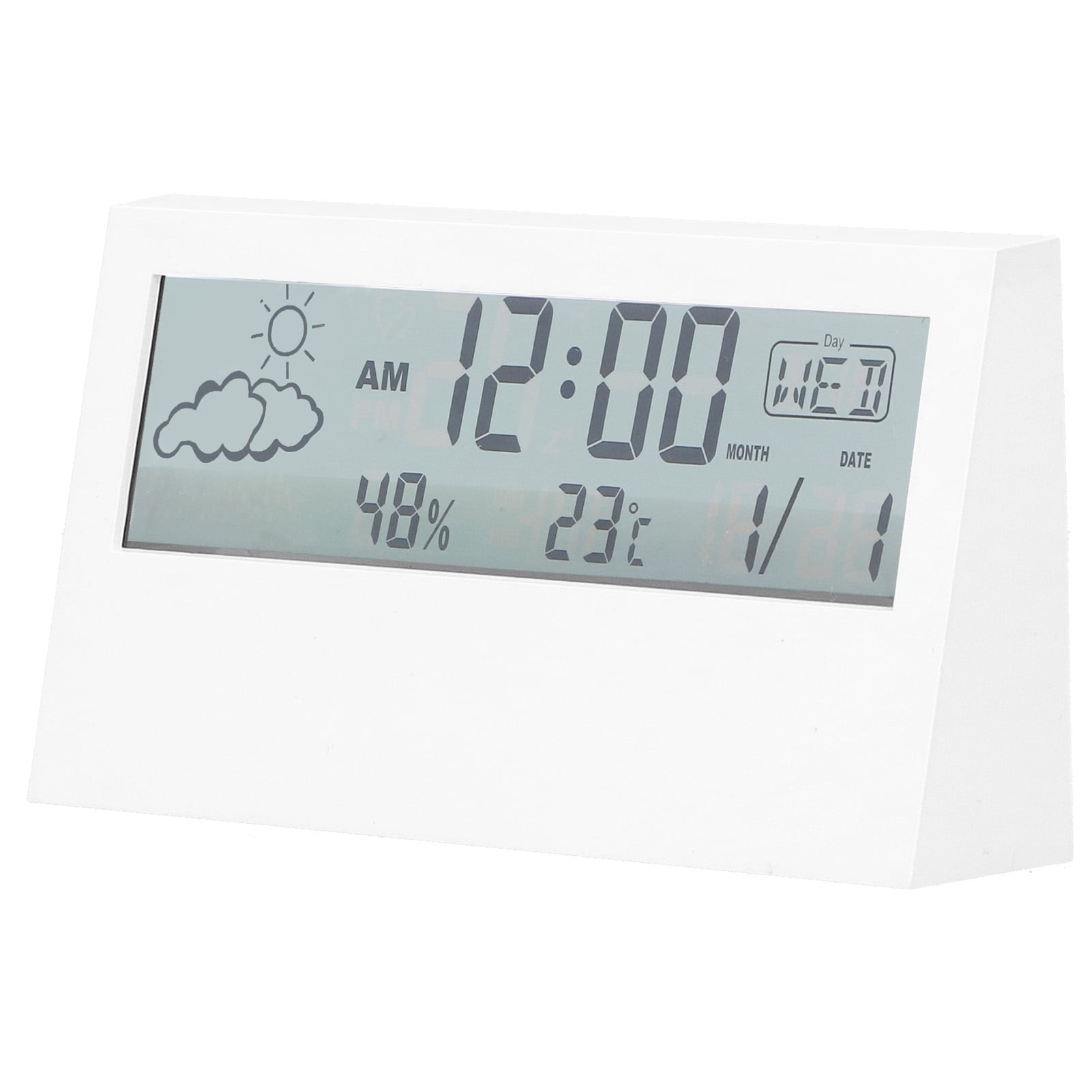 Multifunction Electronic Alarm Clock with Temperature Humidity Display ...