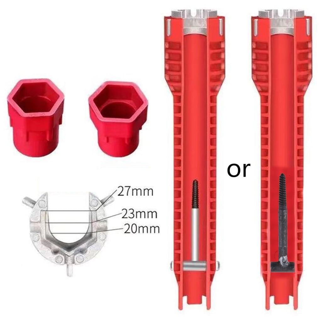 Multifunction Faucet Wrench Sink Installer Tools Water Pipe Spanner ...