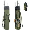 Multifunction Fishing Pole Bag - Waterproof Rod Reel Bag Carrier Case ...