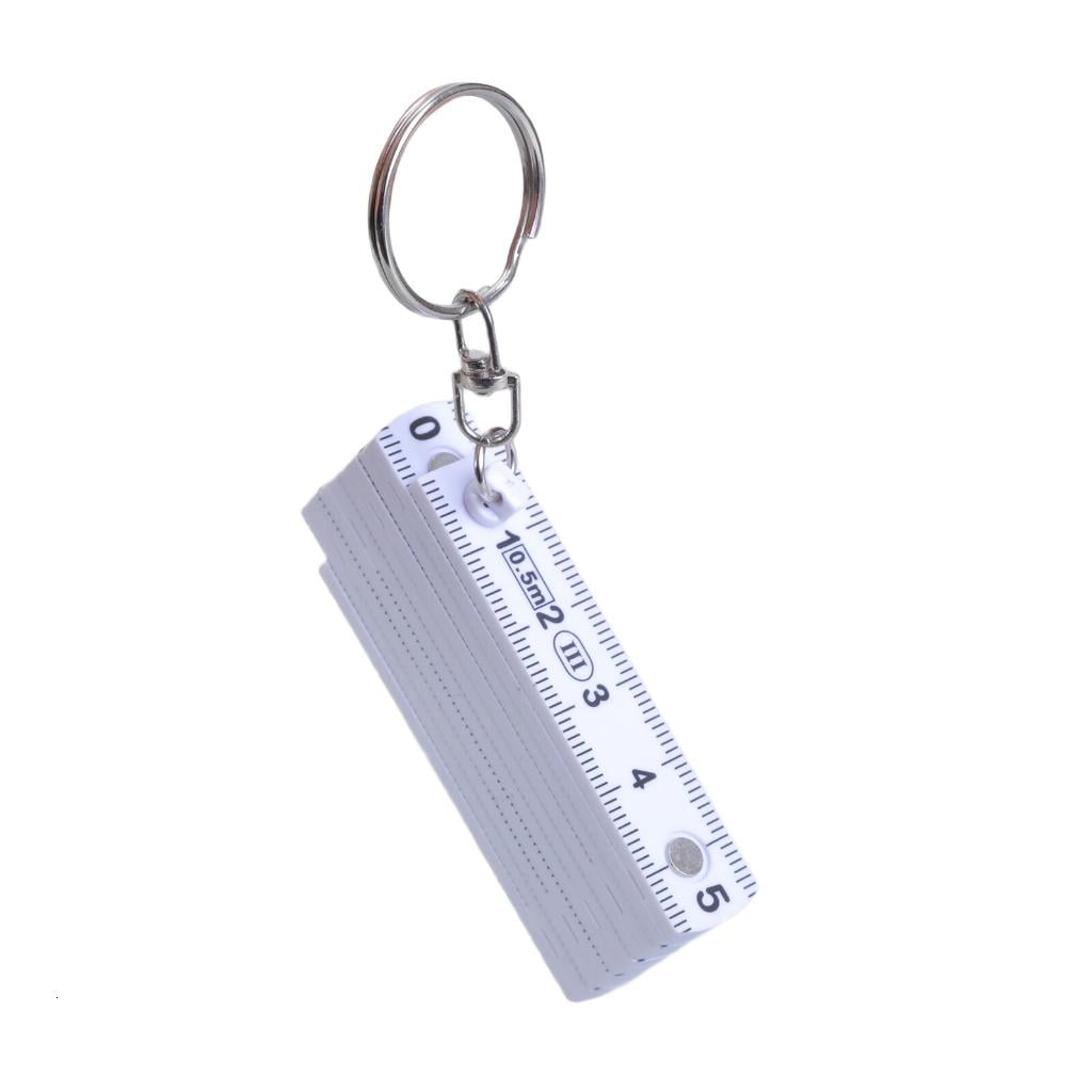 Multifunction Folding Ruler Keychain Upgrades designs for Students ...