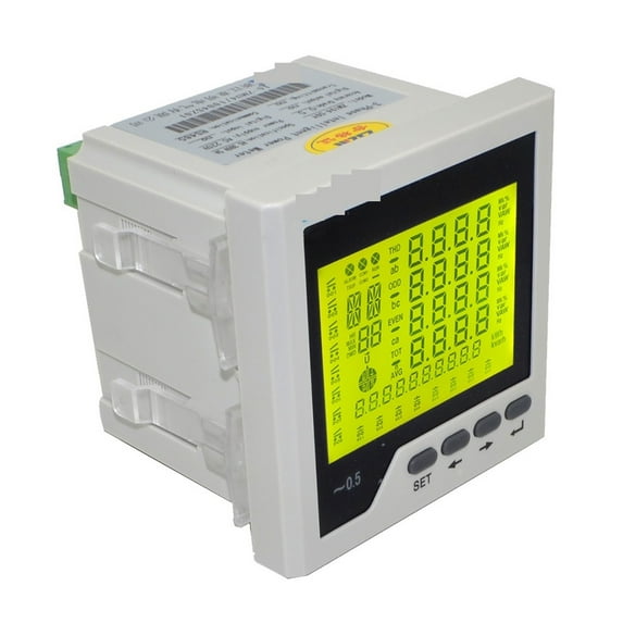Multifunction Intelligent Digital LCD Display Three-phase Network Power ...