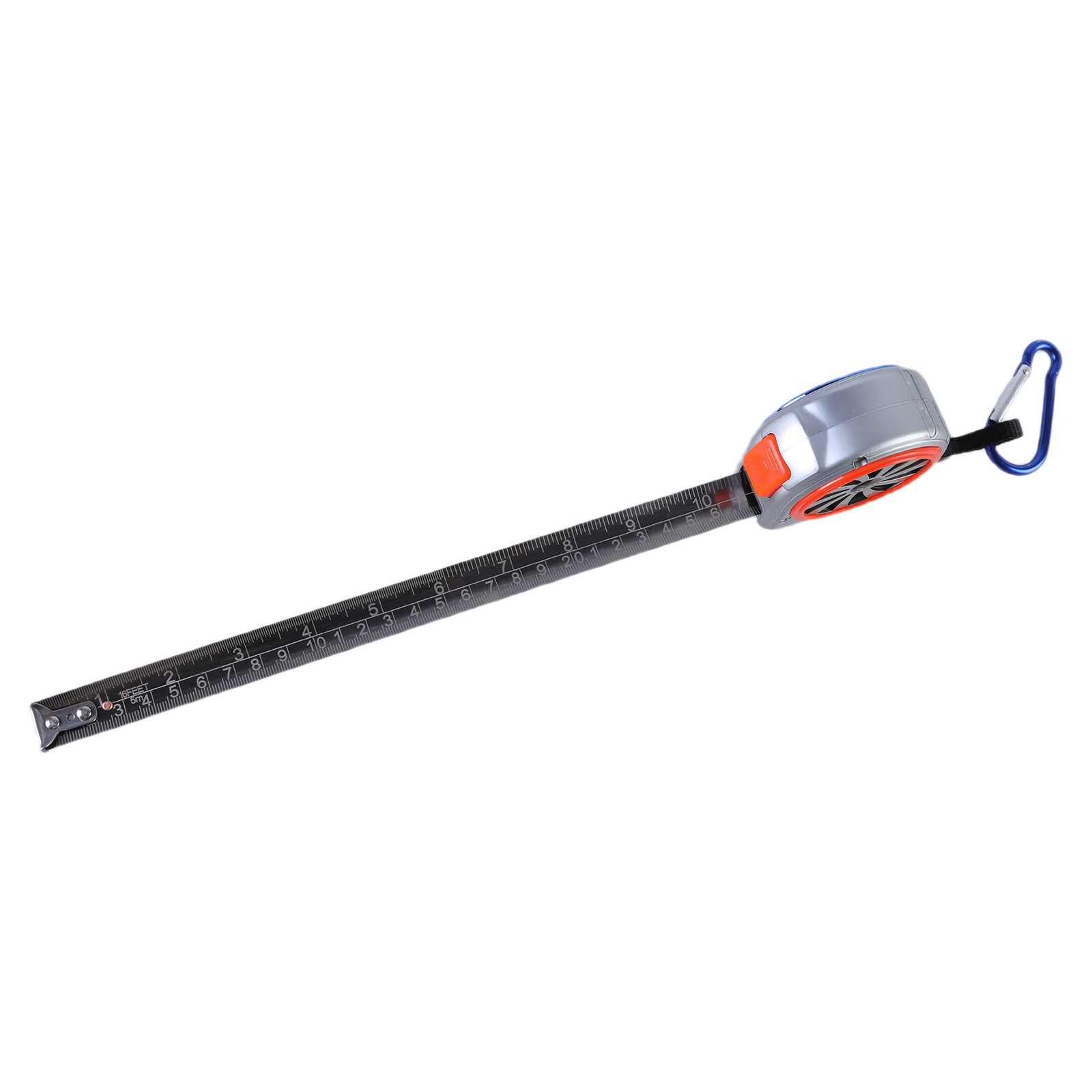 Multifunction Locking Tape Measure with Carabiner & Straps Easy to ...