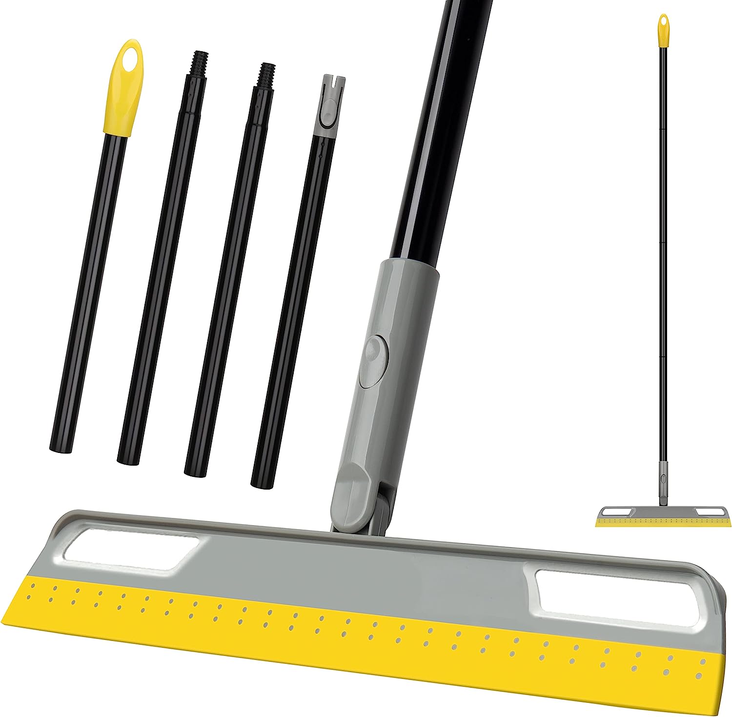 Multifunction Magic Air Broom, Silicone Floor Squeegee Broom with 59 ...