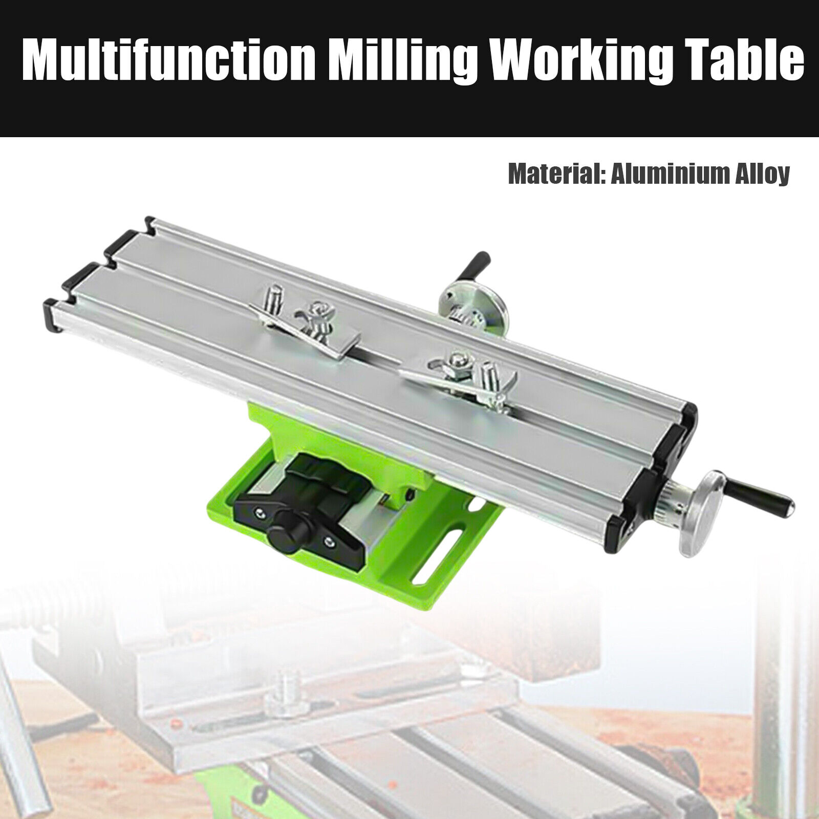 Multifunction Milling Machine Cross Slide Vise & Drill Table - Walmart.com