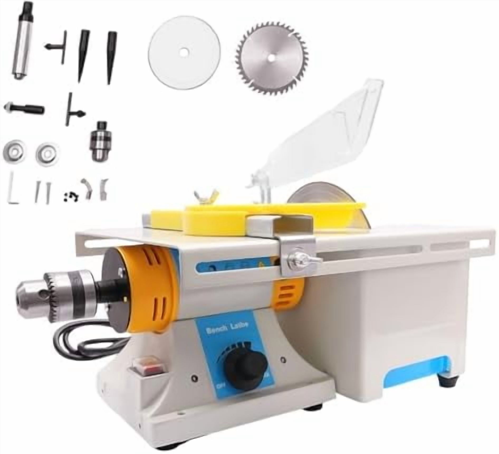 Multifunction Mini Lapidary Saw Gem Jewelry Polishing Grinding Machine ...