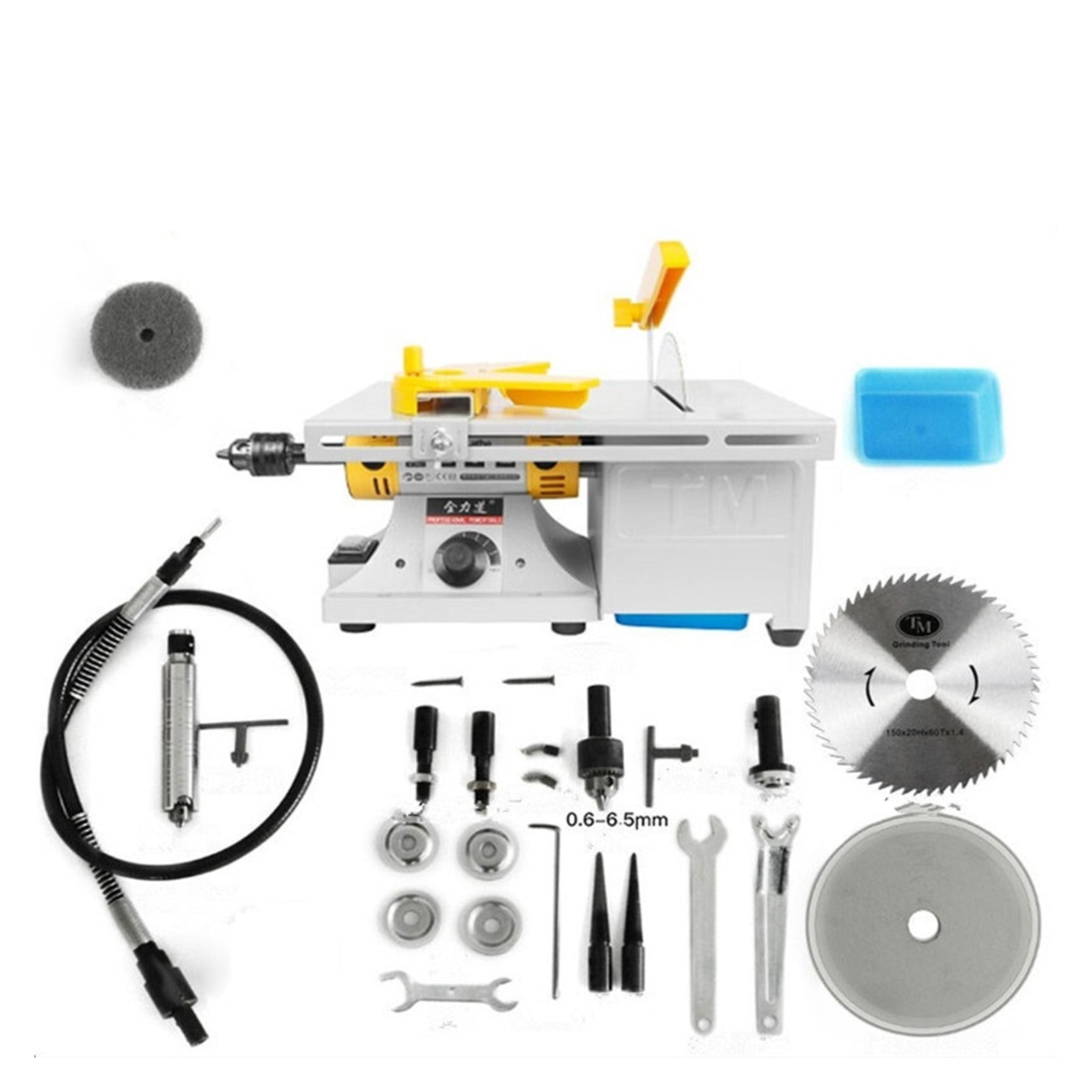 Multifunction Mini Table Saw Stone Polisher Jade Engraving Machine ...