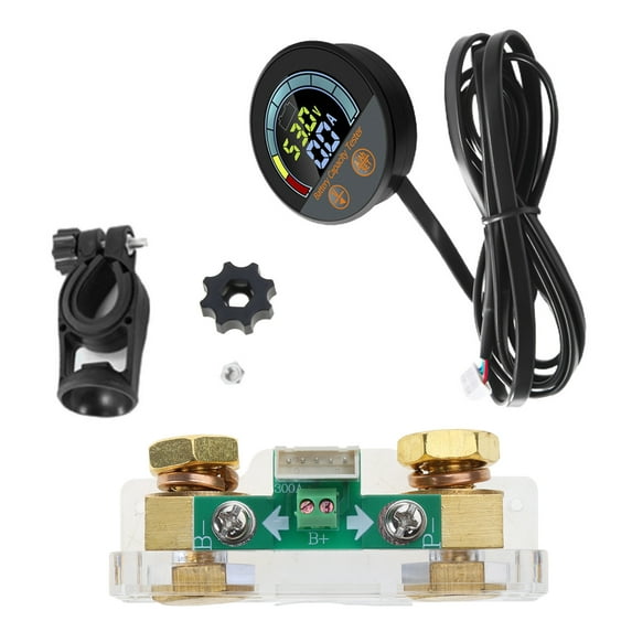 Multifunction Monitors Meter,DC8V-100V Display Digitals Current Voltage ...