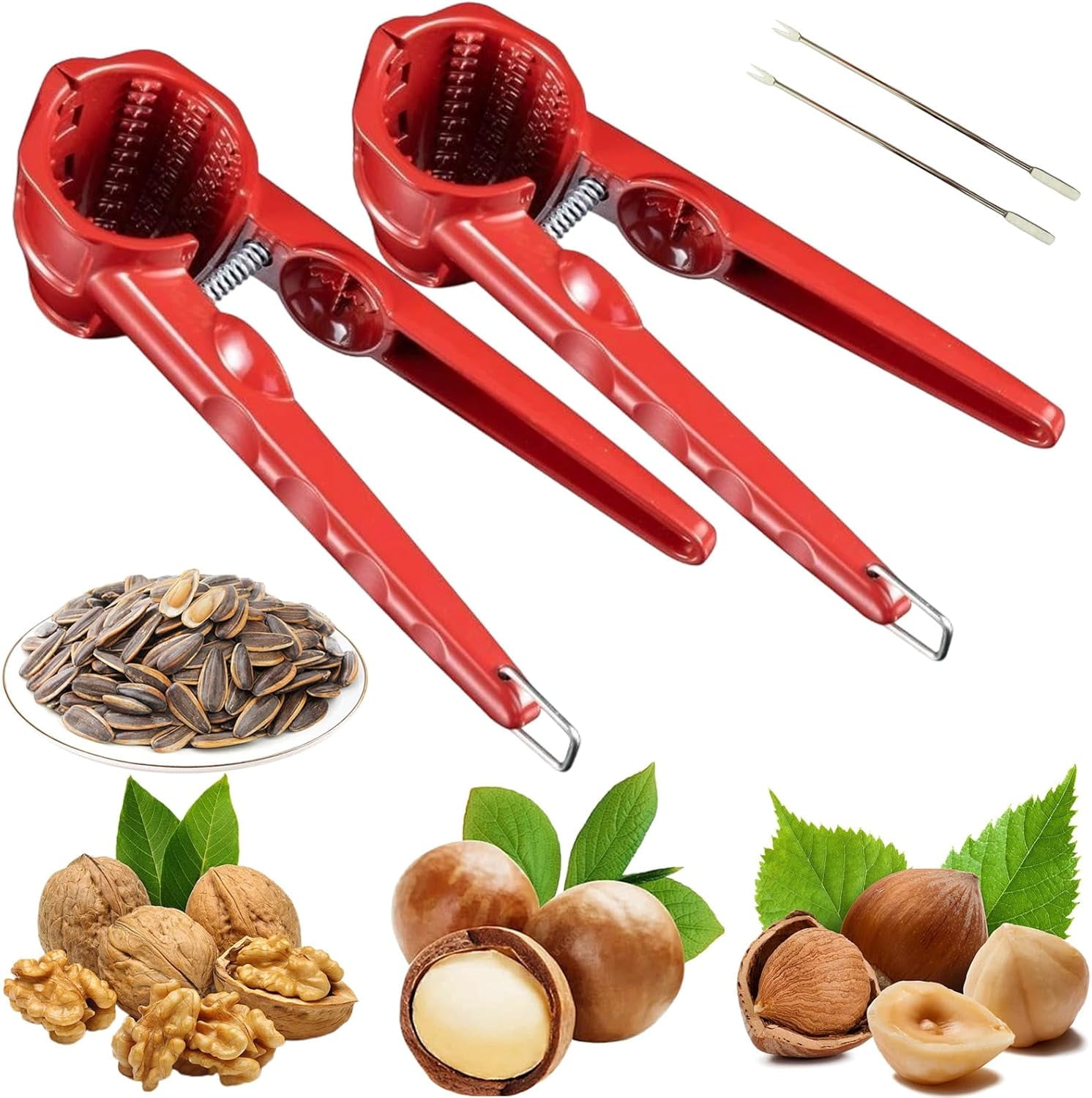 Multifunction Nutcracker with Non Slip Handle, 2026 New Nutcracker Tool ...