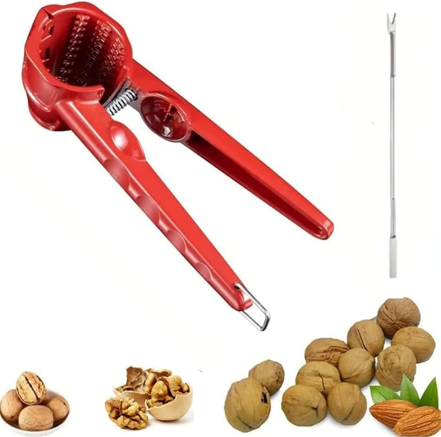 Multifunction Nutcracker with Non Slip Handle, New Upgrade Multi ...