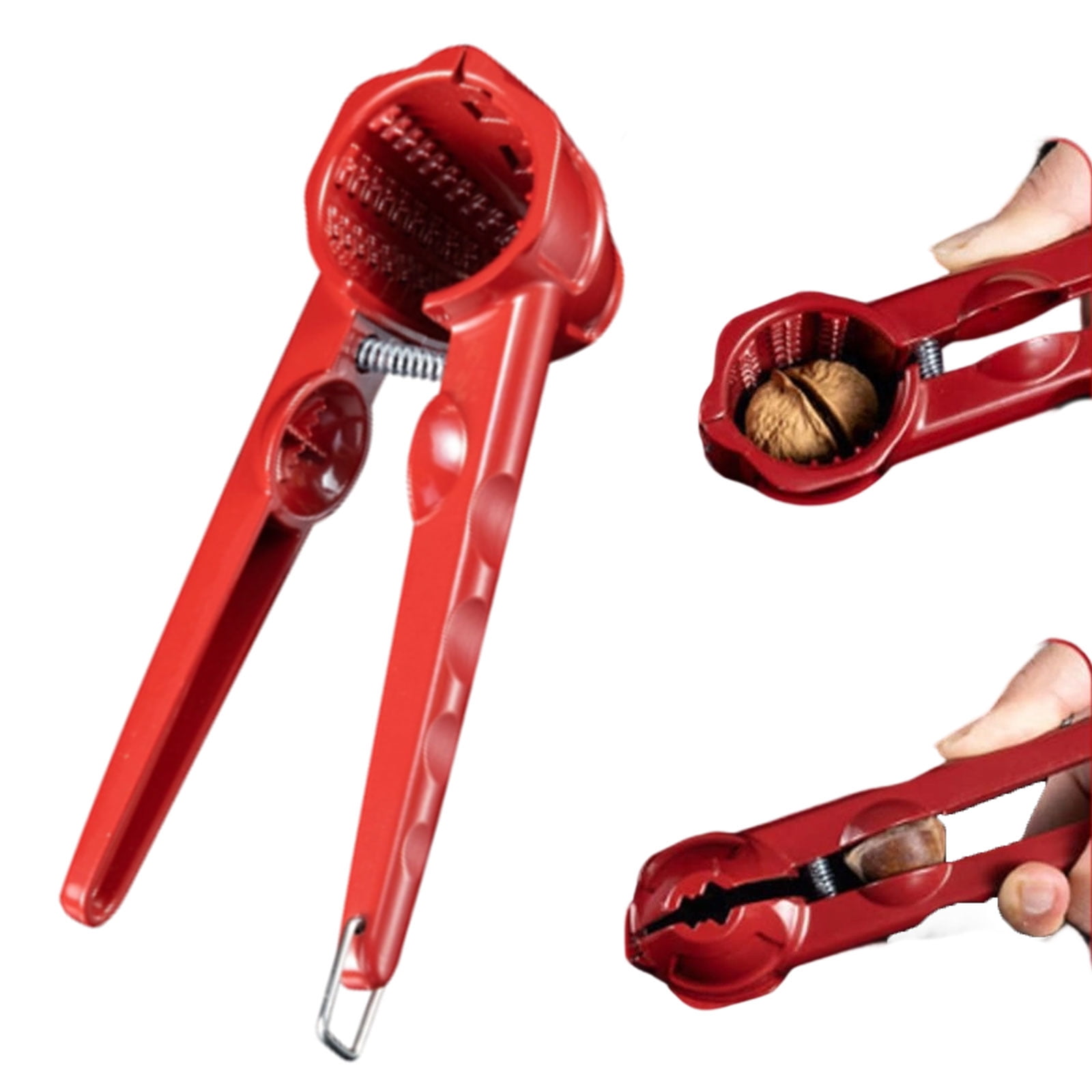 Multifunction Nutcracker with Non Slip Handle, Nut Crackers Heavy Duty ...