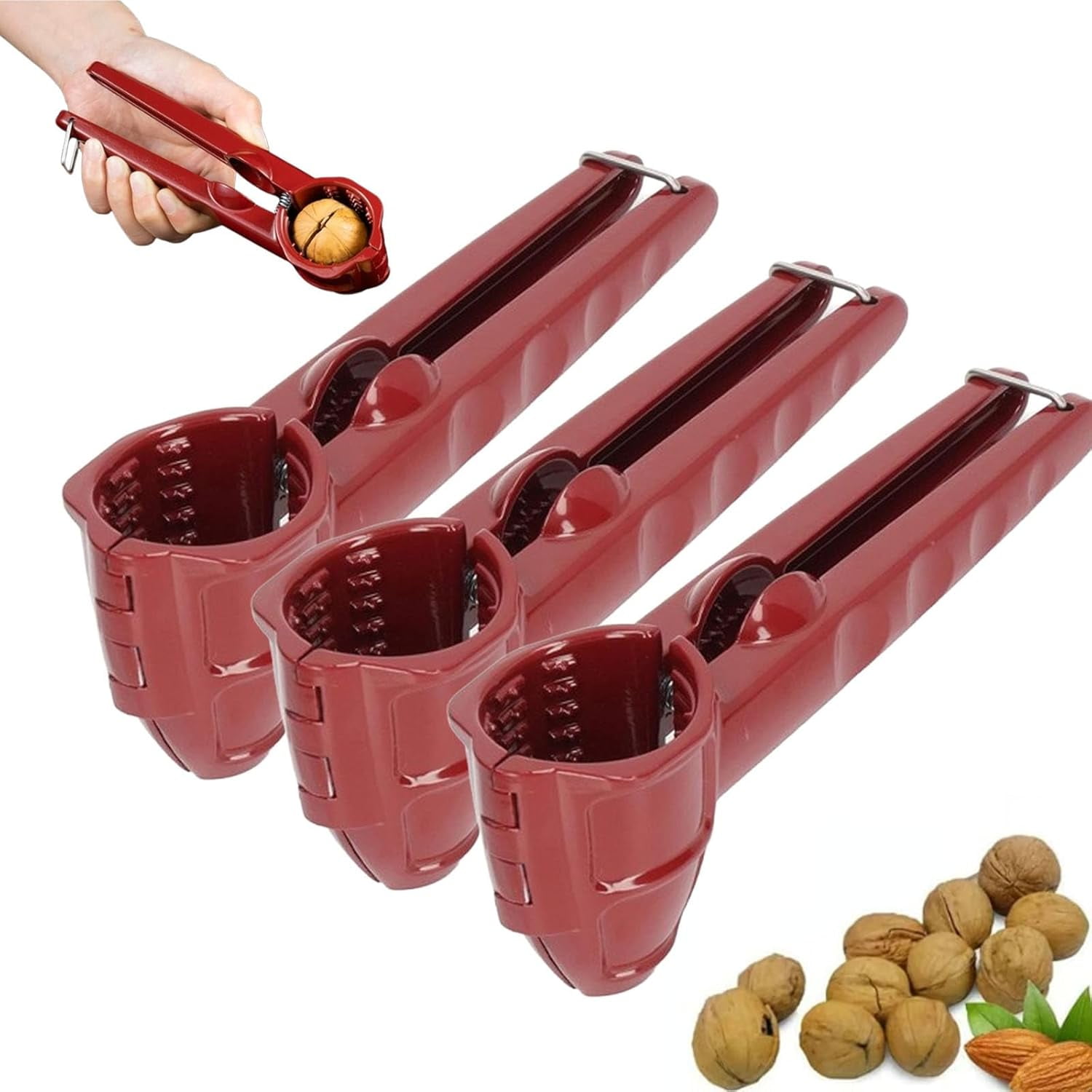Multifunction Nutcracker with Non Slip Handle, Sunflower Seed Peeler ...