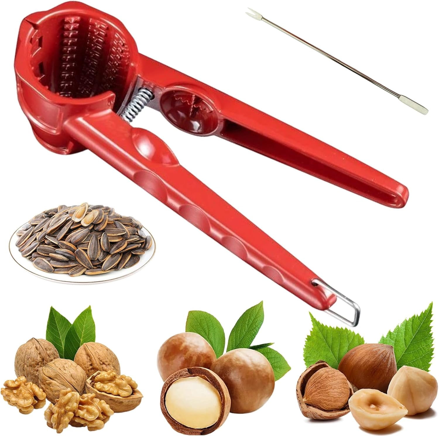 Multifunction Nutcracker with Non Slip Handle, 2026 New Nutcracker Tool ...