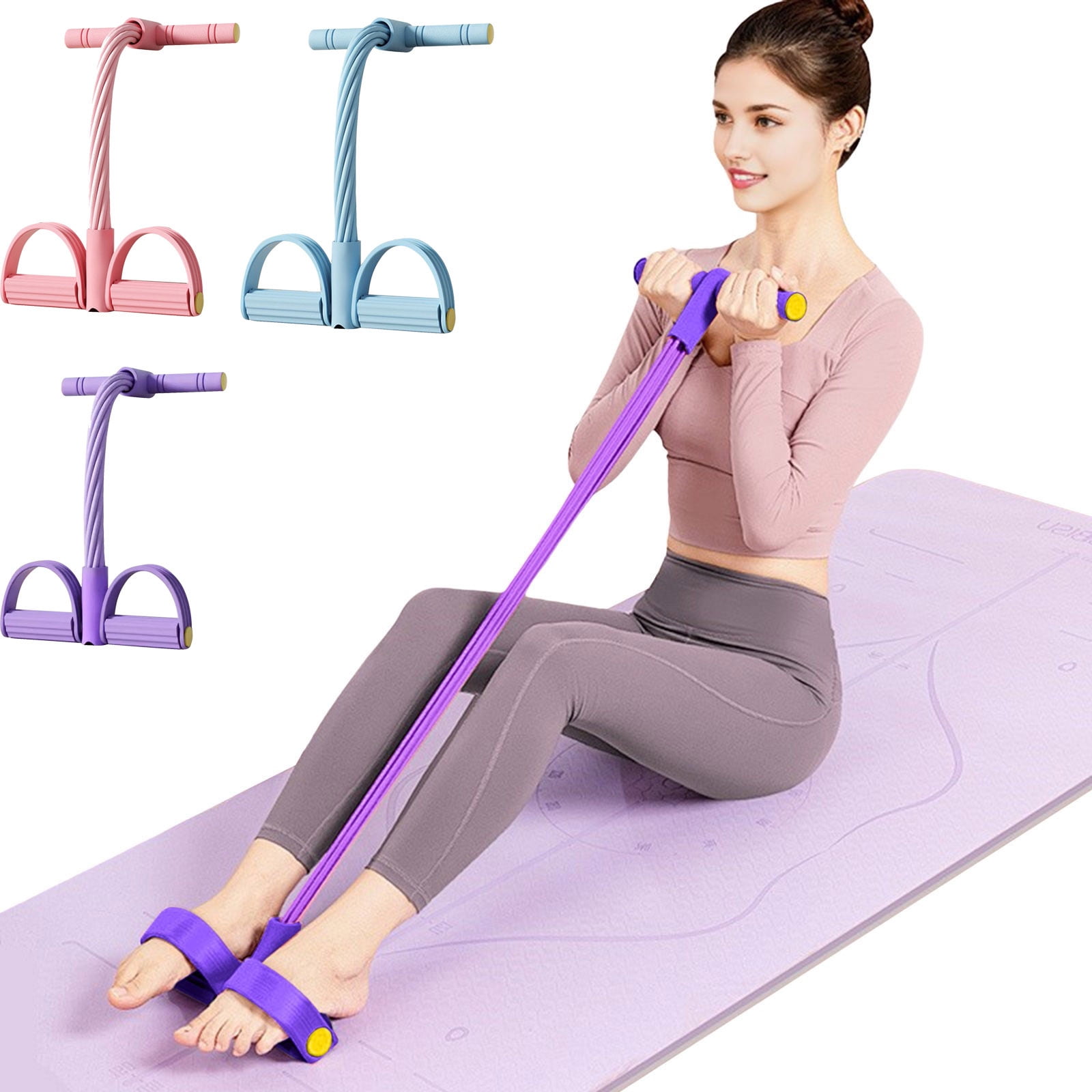 Multifunction Pedal Resistance Band,Pedal Resistance Band with Handle ...