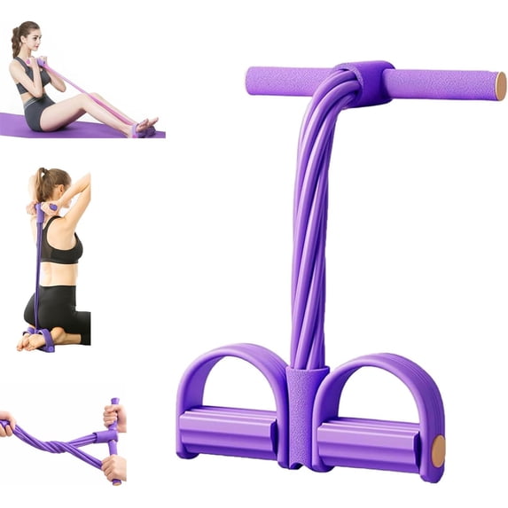 Multifunction Pedal Resistance Trainer - 2026 Latest 8-Tube Multi ...