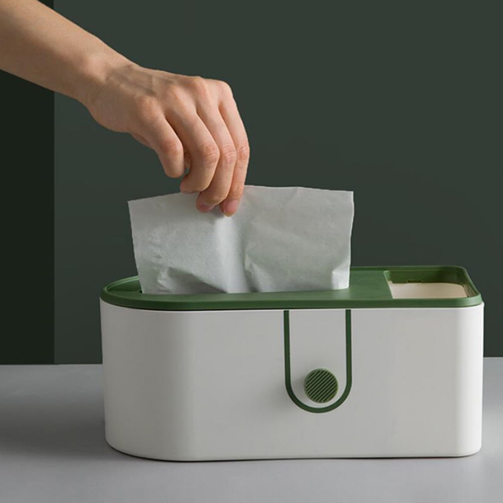 Multifunction Plastic Tissue Box Paper Extraction Box Room Tissue ...