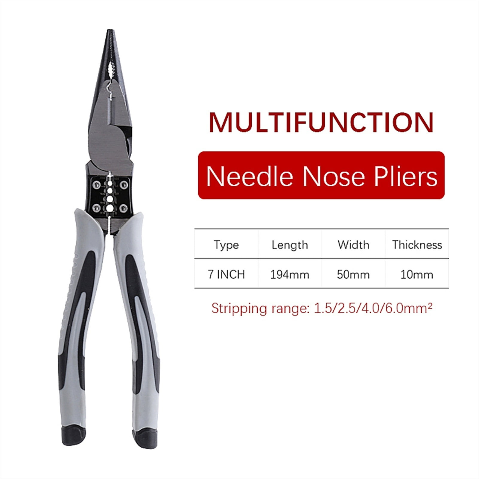 Multifunction Pliers Set Crimping Stripping Pliers Industrial Grade ...