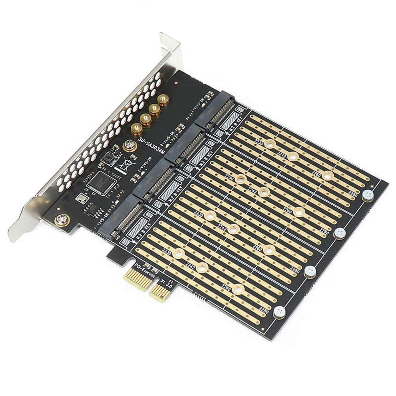 Multifunction Portable PCI-E X1 to 4 Bit M.2 B-Key SSD to PCIE NGFF ...