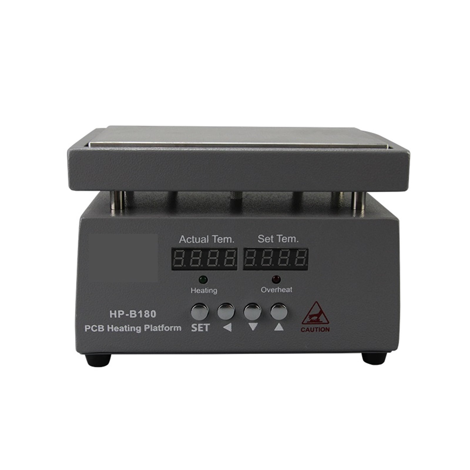 Multifunction Preheating Station 18x10cm Double Digital Display Heating ...