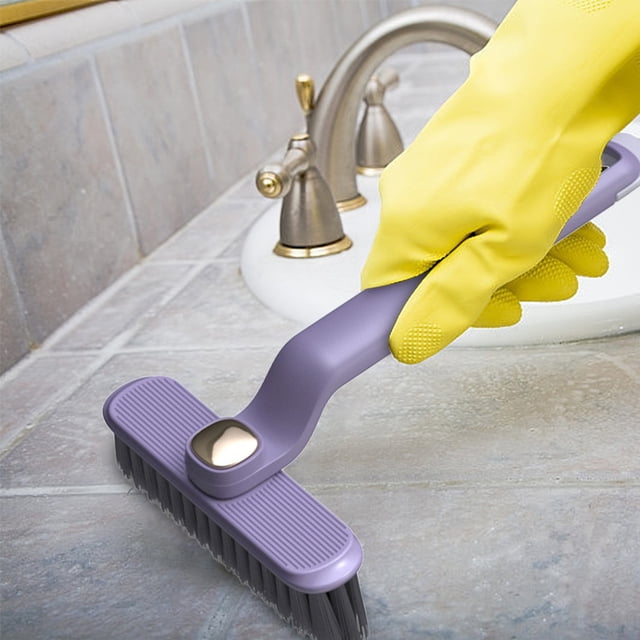 Multifunction Rotating Gap Cleaning Brush | Two-in-One Crevice & Tile ...