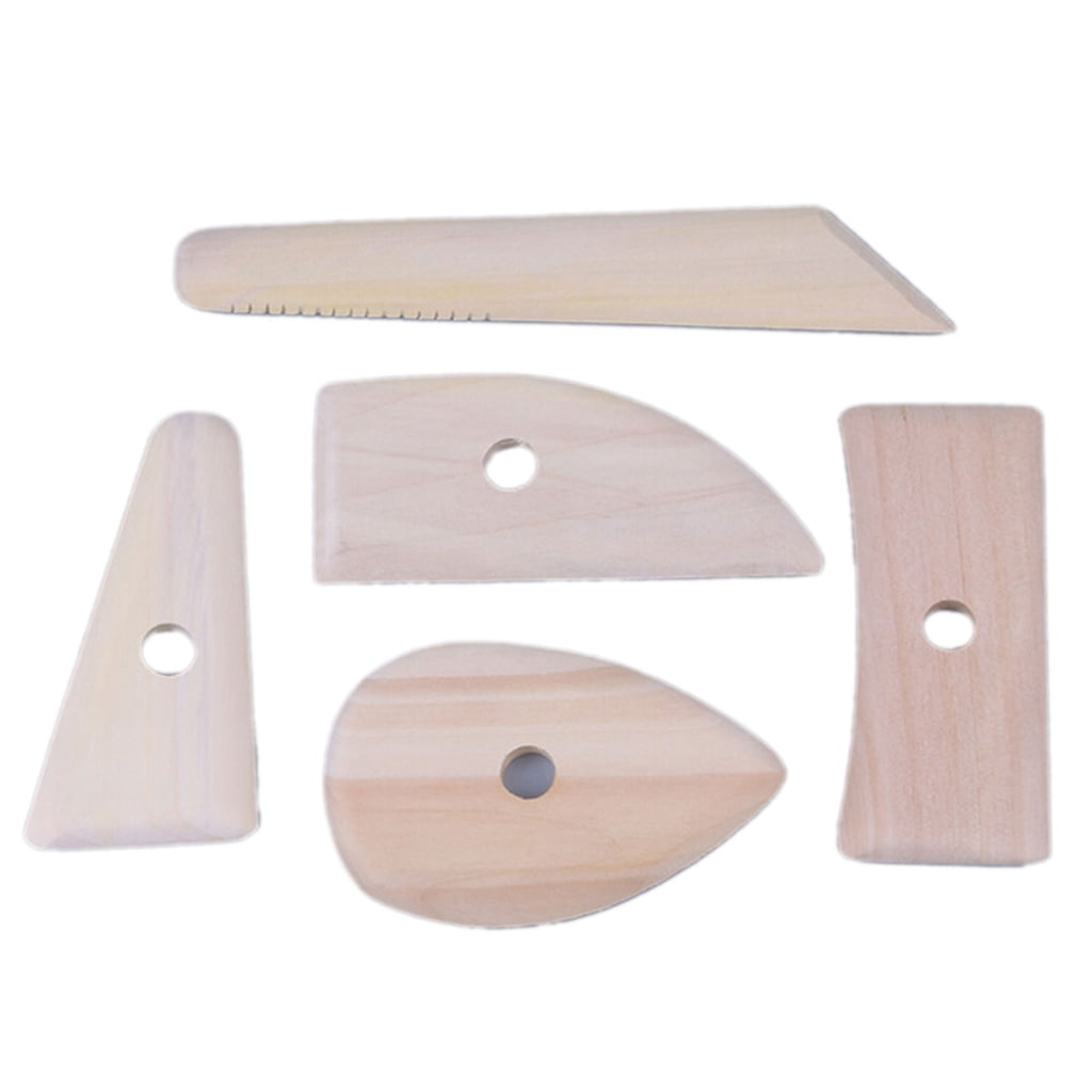 Multifunction Sculpture Ceramics Molding Tool Wood Pottery Tool Clay ...